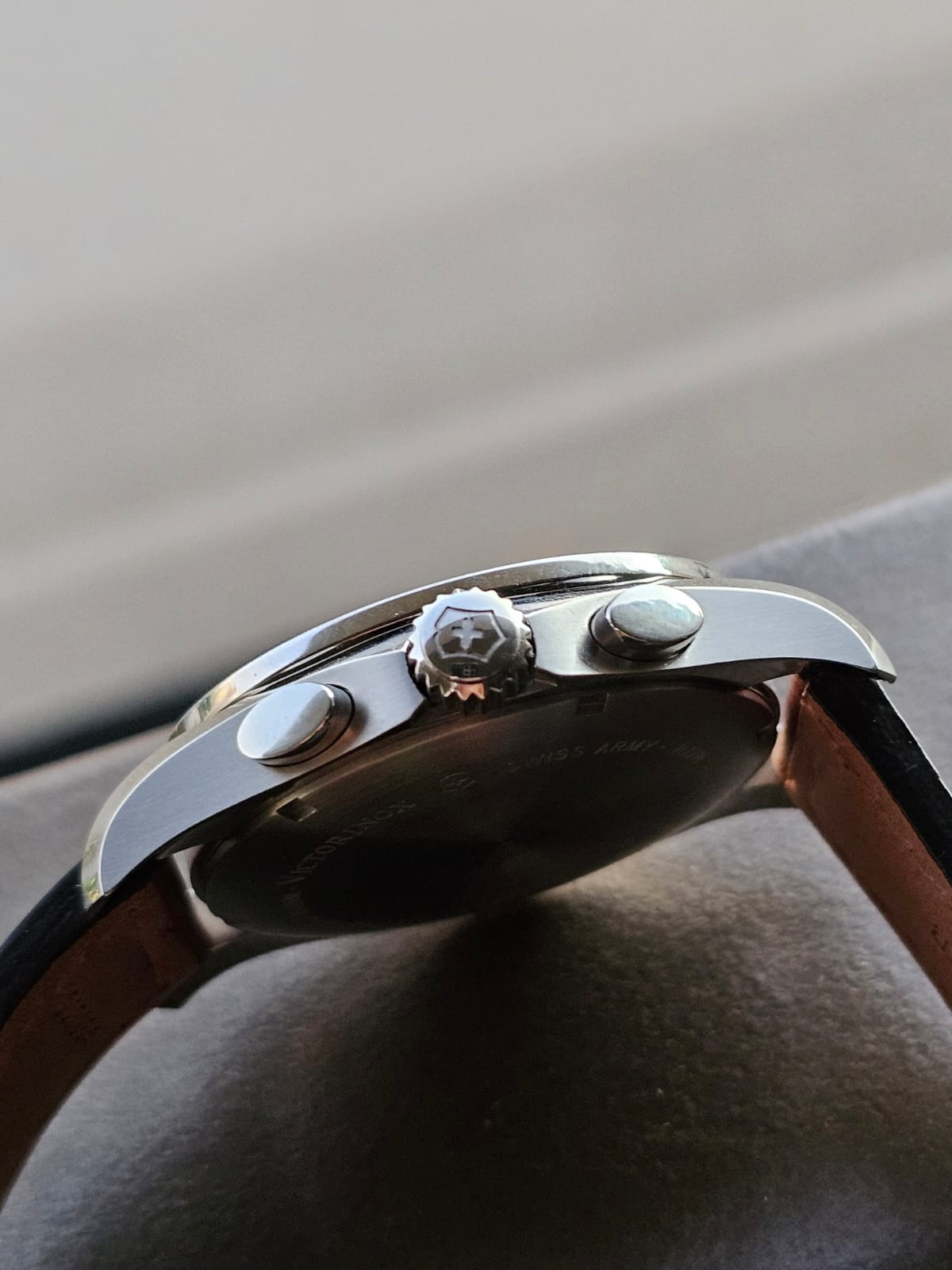 Relógio Masculino Victor Inox Swiss Made Safira Rattrapante ...