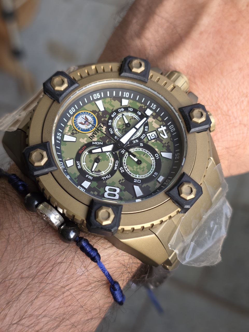 Relógio Invicta U.S. Navy 🦅 Edição Especial Camuflado 34769 ...