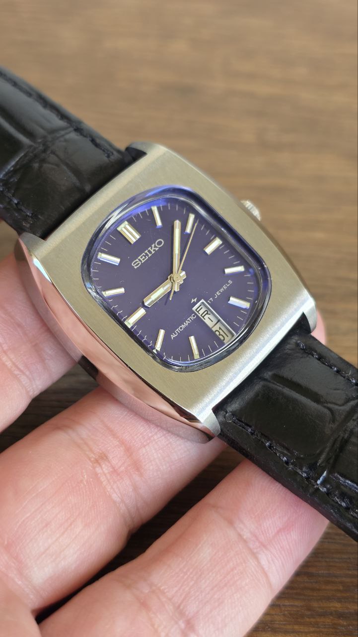 SEIKO 7006 AUTOMATIC TV ANOS 70 AZUL 36MM REVISADO - Altarelojoria ...