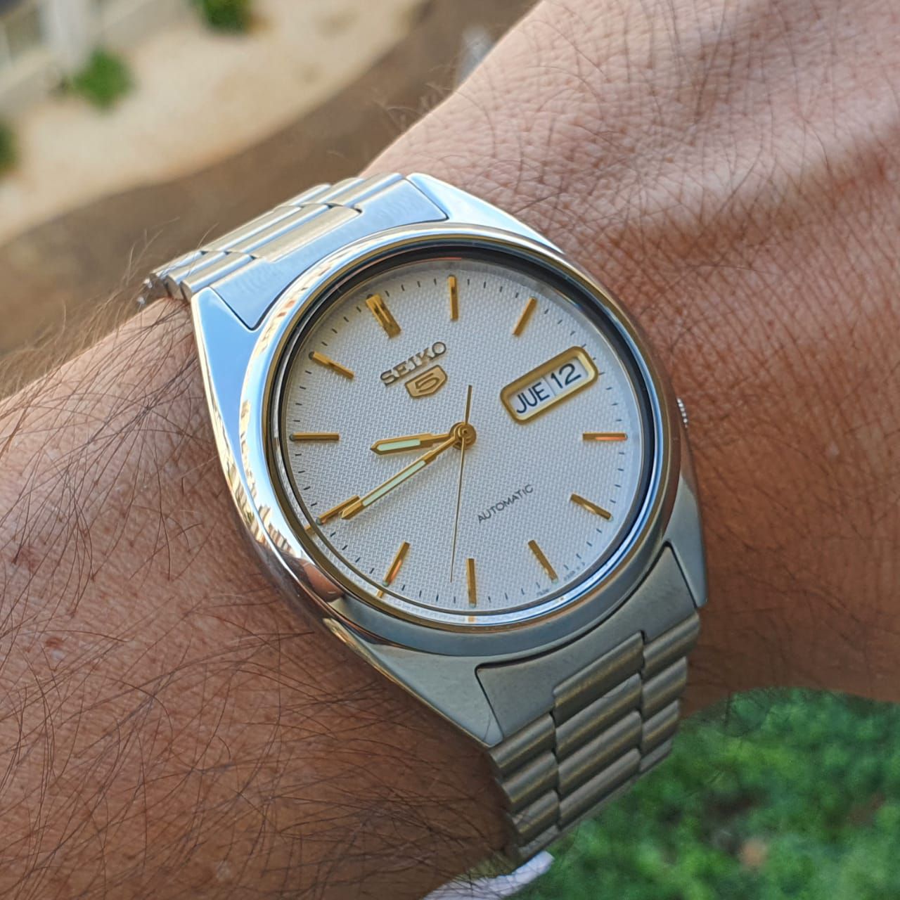 Relógio Masculino Seiko 5 SNXG47K Automático - Altarelojoria relógios originais invicta orient ...