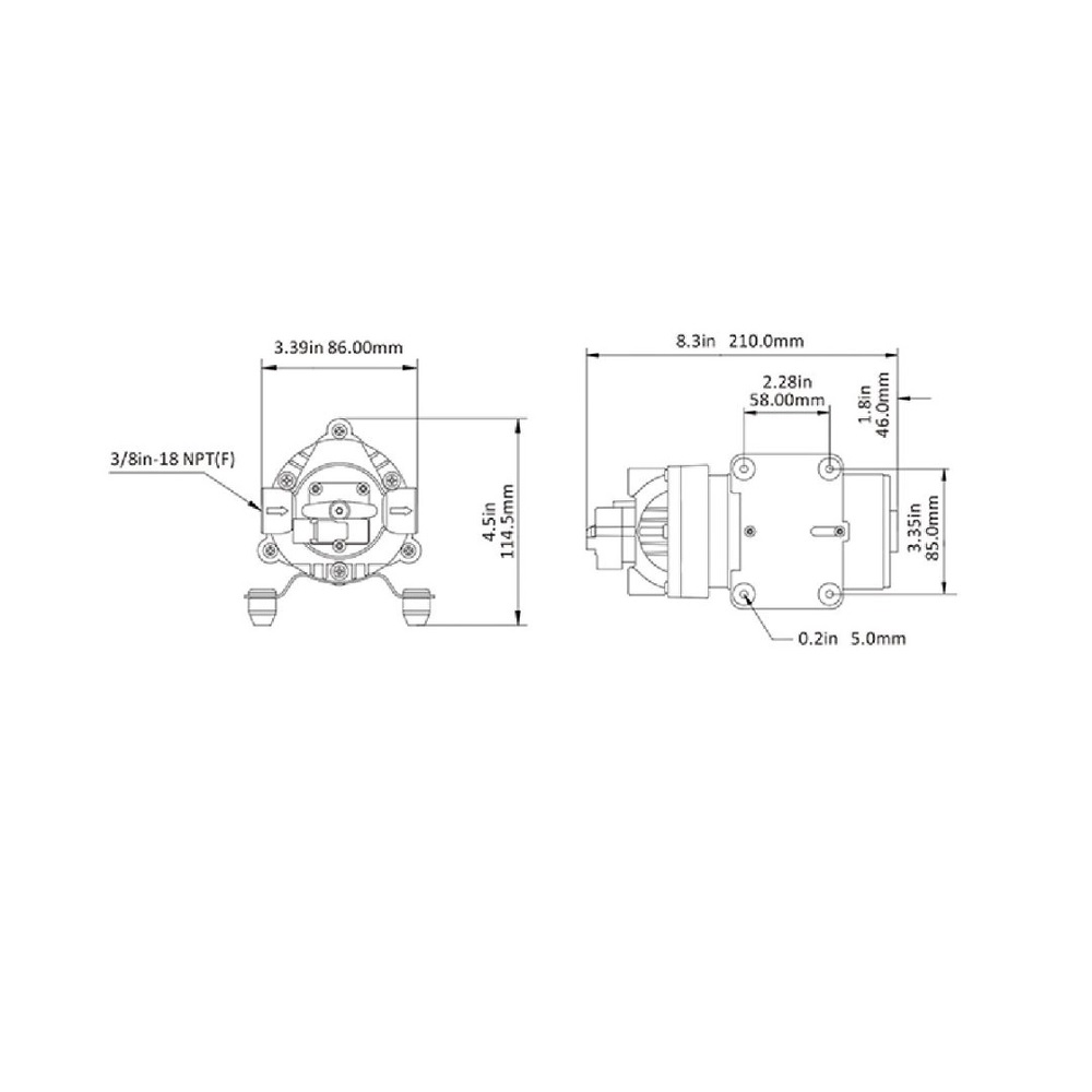 Bomba Pressurizada 110v 1,5 Gpm 60 Psi De Agua Doce Náutica - ABROLHOS NÁUTICA