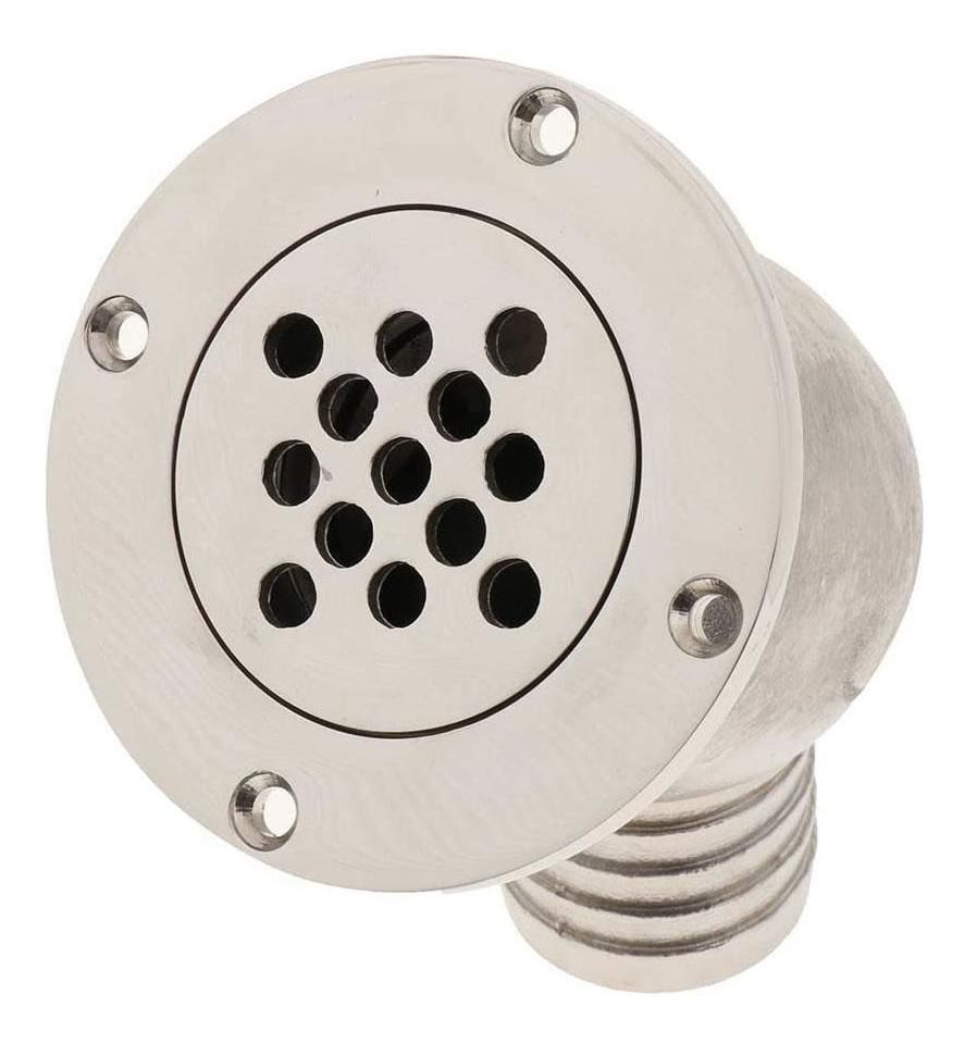 Dreno Casto Saída De Água Com Válvula Anti-retorno Aço Inox - ABROLHOS ...