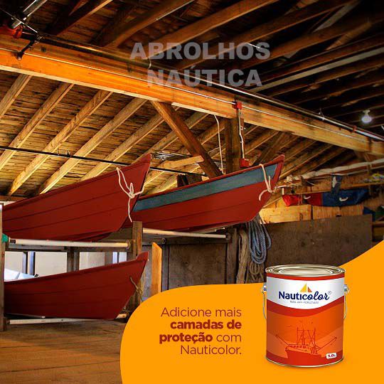 Tinta anti-incrustante envenenada vermelha 3,6l lancha barco - ABROLHOS ...
