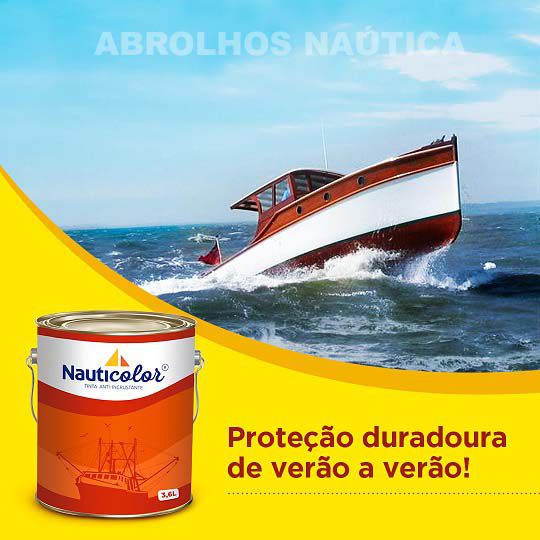 Tinta anti-incrustante envenenada vermelha 3,6l lancha barco - ABROLHOS ...