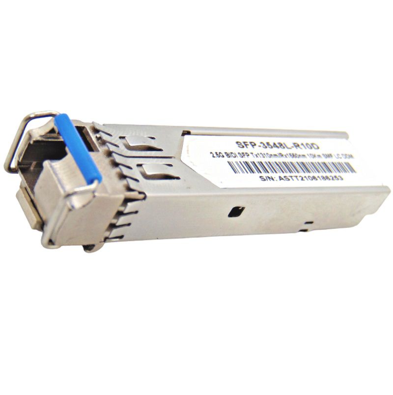 SFP 2.5G 10KM BiDi LC DDM TX1310-RX1550NM 3548L-R10D - Biostech Conecta