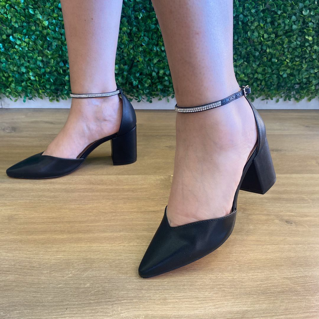 Sandália Sarah Preto 1892049 - VESTFEMME