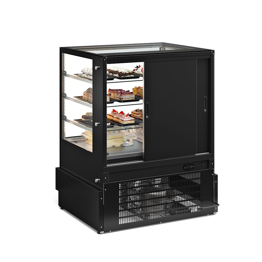 Vitrine Neutra Conveniência Gourmet 1.50m GELOPAR MGEN-150 PR - DC Equipamentos