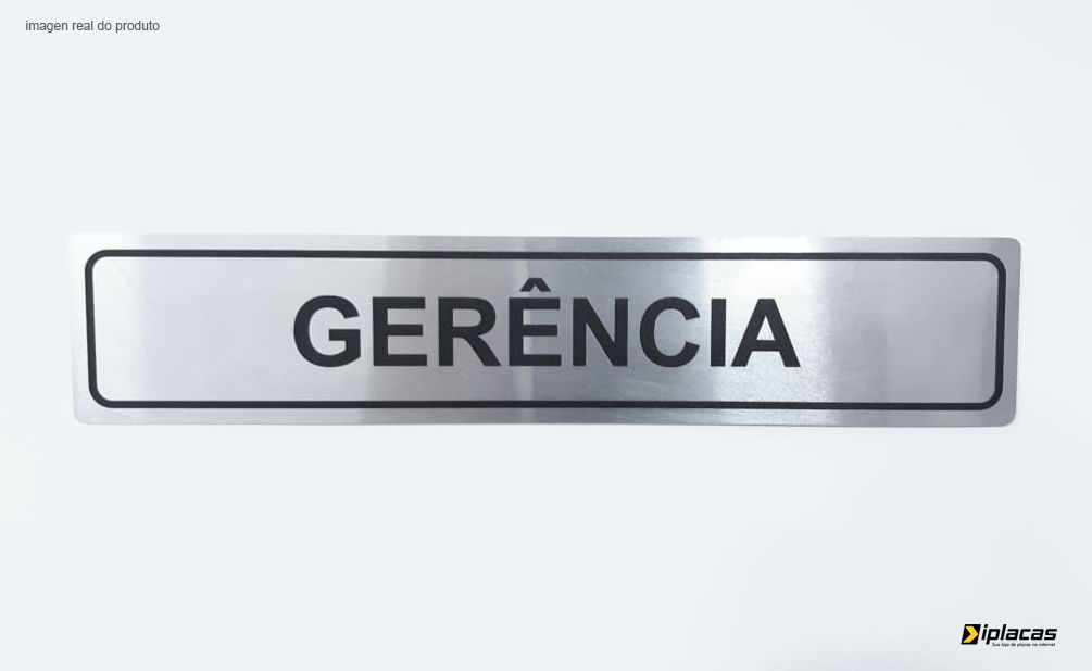 Placa Identificação - DML - Aluminio - Iplacas Sinalização