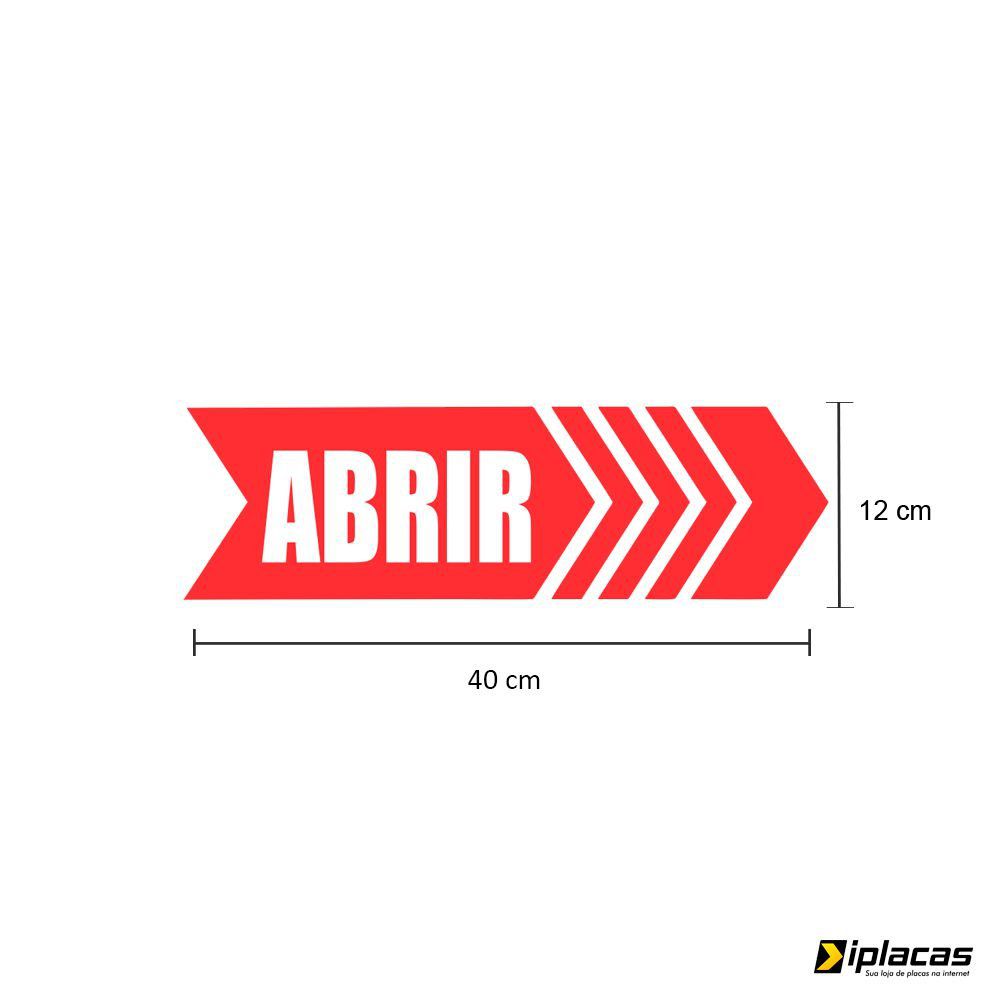 Adesivo Seta Segurança Cuidado Porta Vidro Deslizante - Iplacas Sinalização