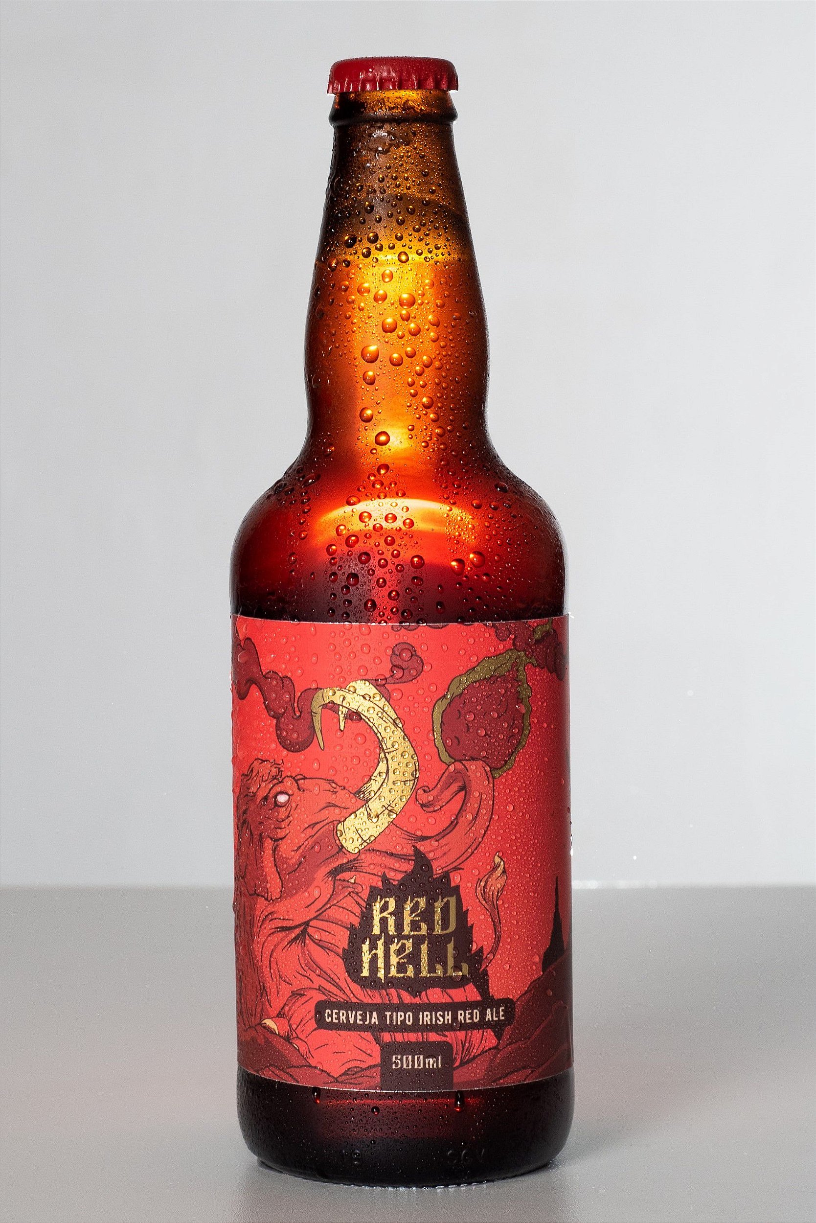 Cerveja Red Hell (500ML) - Mamute Malte Handmade Beer