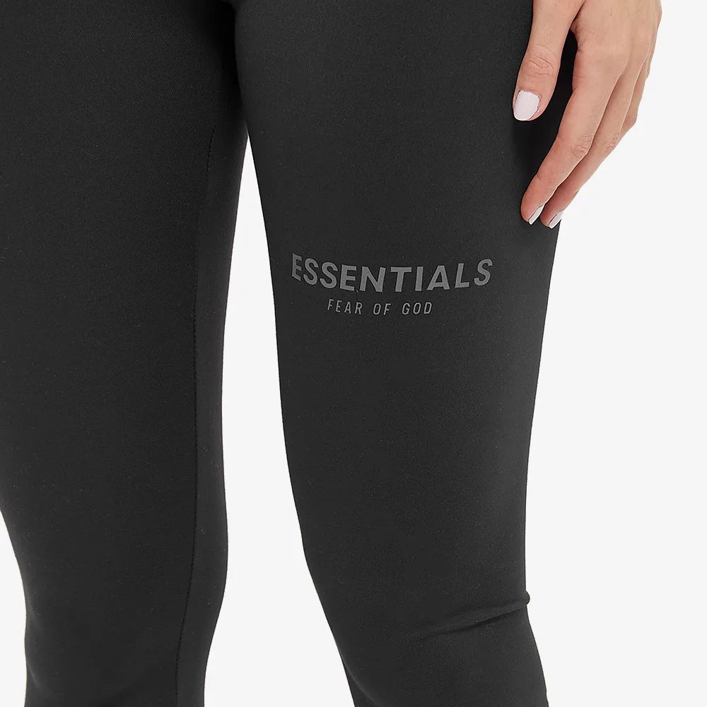 Fear of God Essentials Athletic Legging Black - Loro - Itens Exclusivos ...