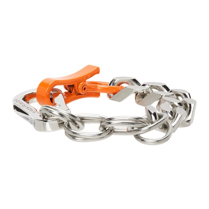 Heron Preston Multichain Bracelet - Metallic - Loro - Itens Exclusivos ...