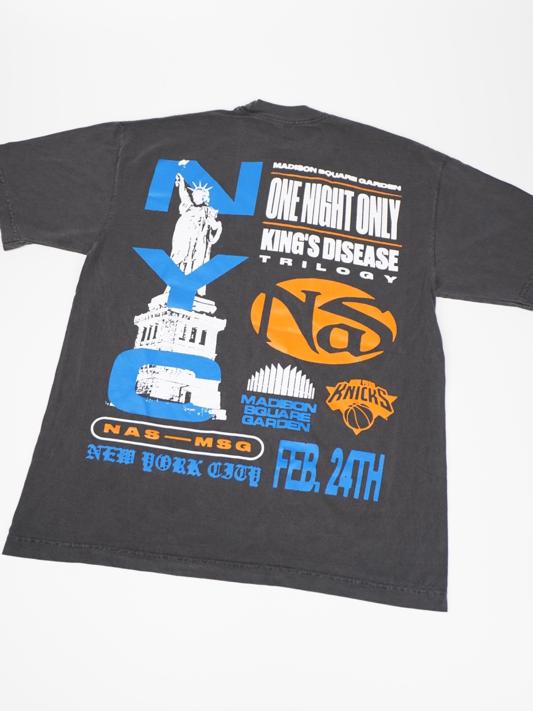 Knicks x NAS Concert Madison Square Garden Preta - Loro - Itens ...