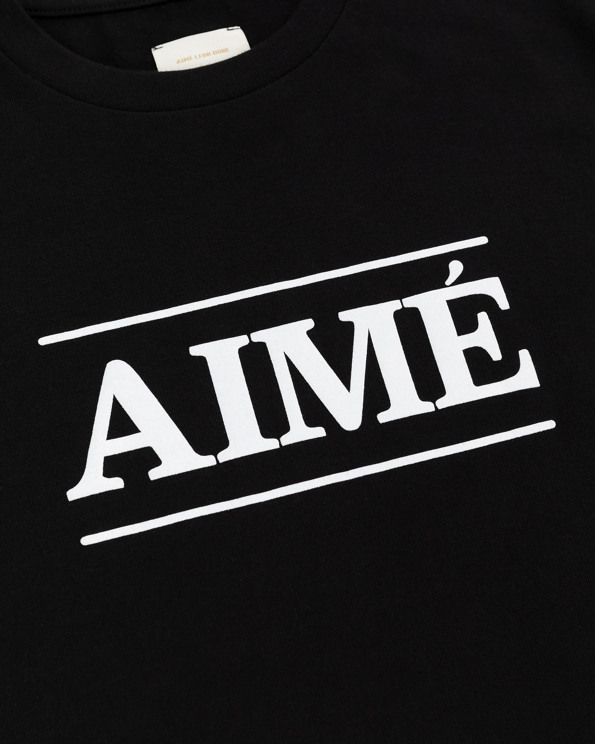 Aimé Logo Tee Black - Loro - Itens Exclusivos e Limitados