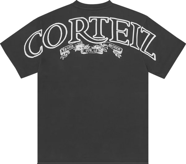 Corteiz Royale Heavyweight Tee Black - Loro - Itens Exclusivos e Limitados