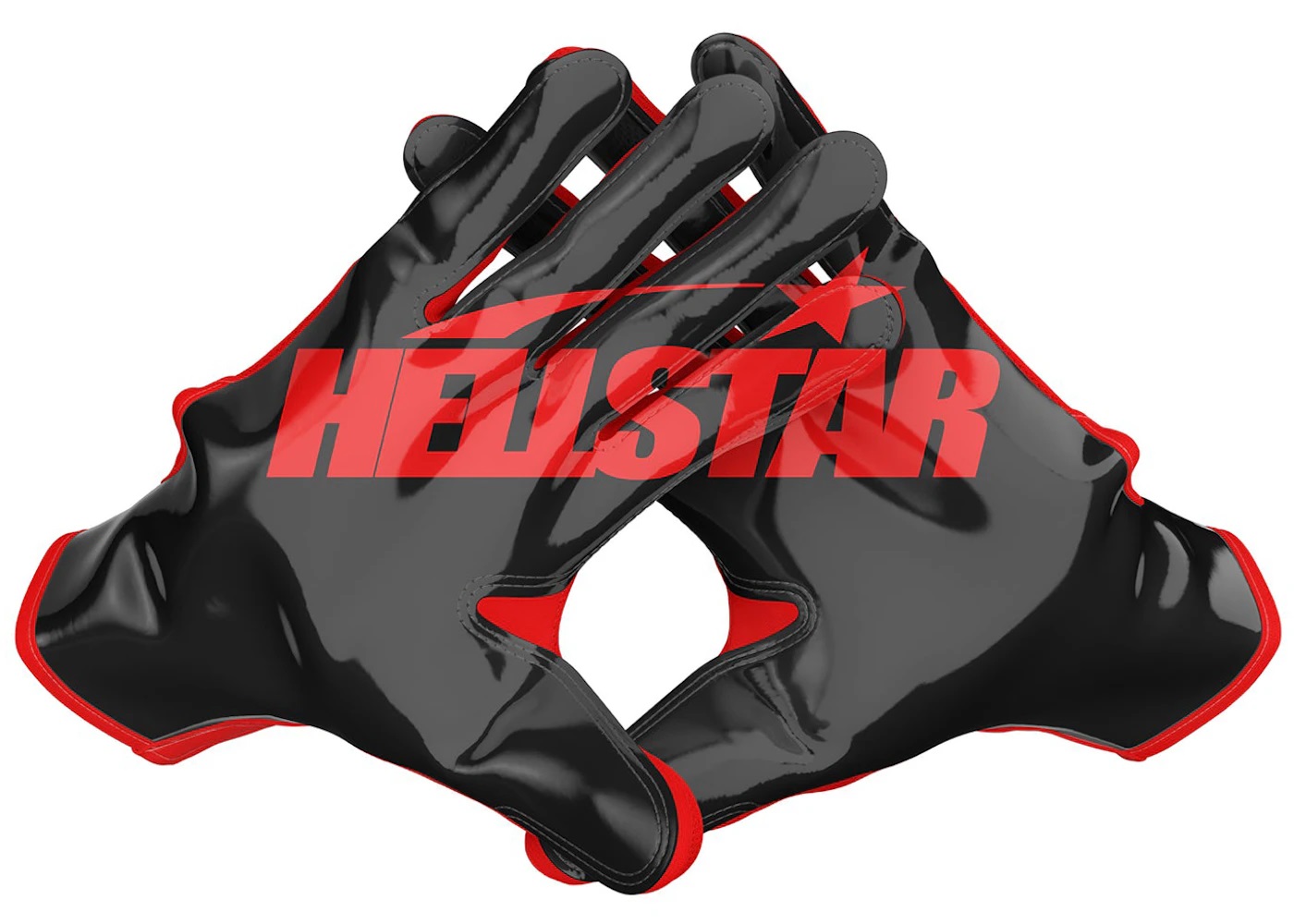 Hellstar Logo Gloves Red/Black - Loro - Itens Exclusivos e Limitados