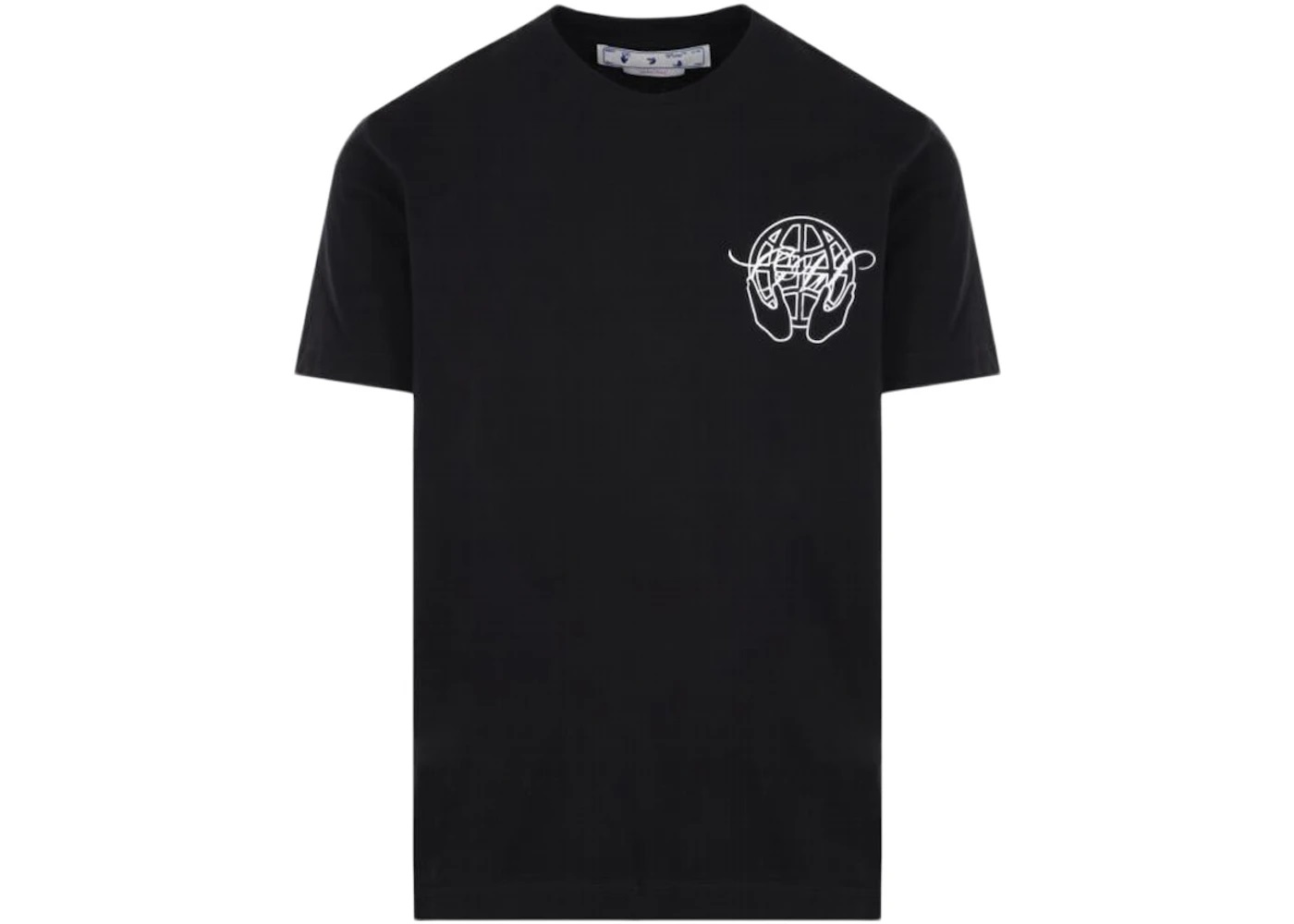 OFF-WHITE Hand Arrow Slim T-shirt Black/White - Loro - Itens Exclusivos ...