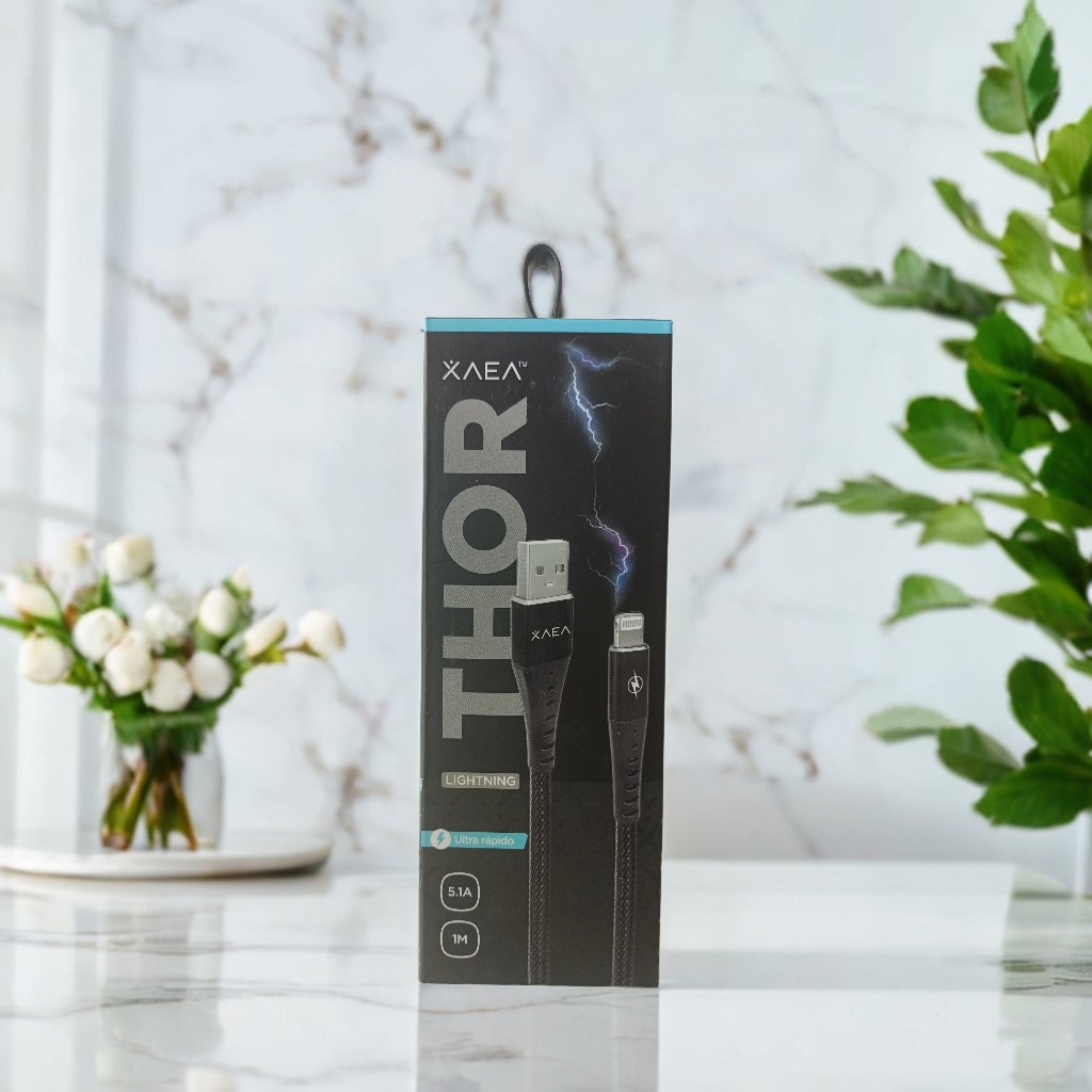 Cabo USB Lightning IOS Thor-B03 5.1A - Loja Decreta