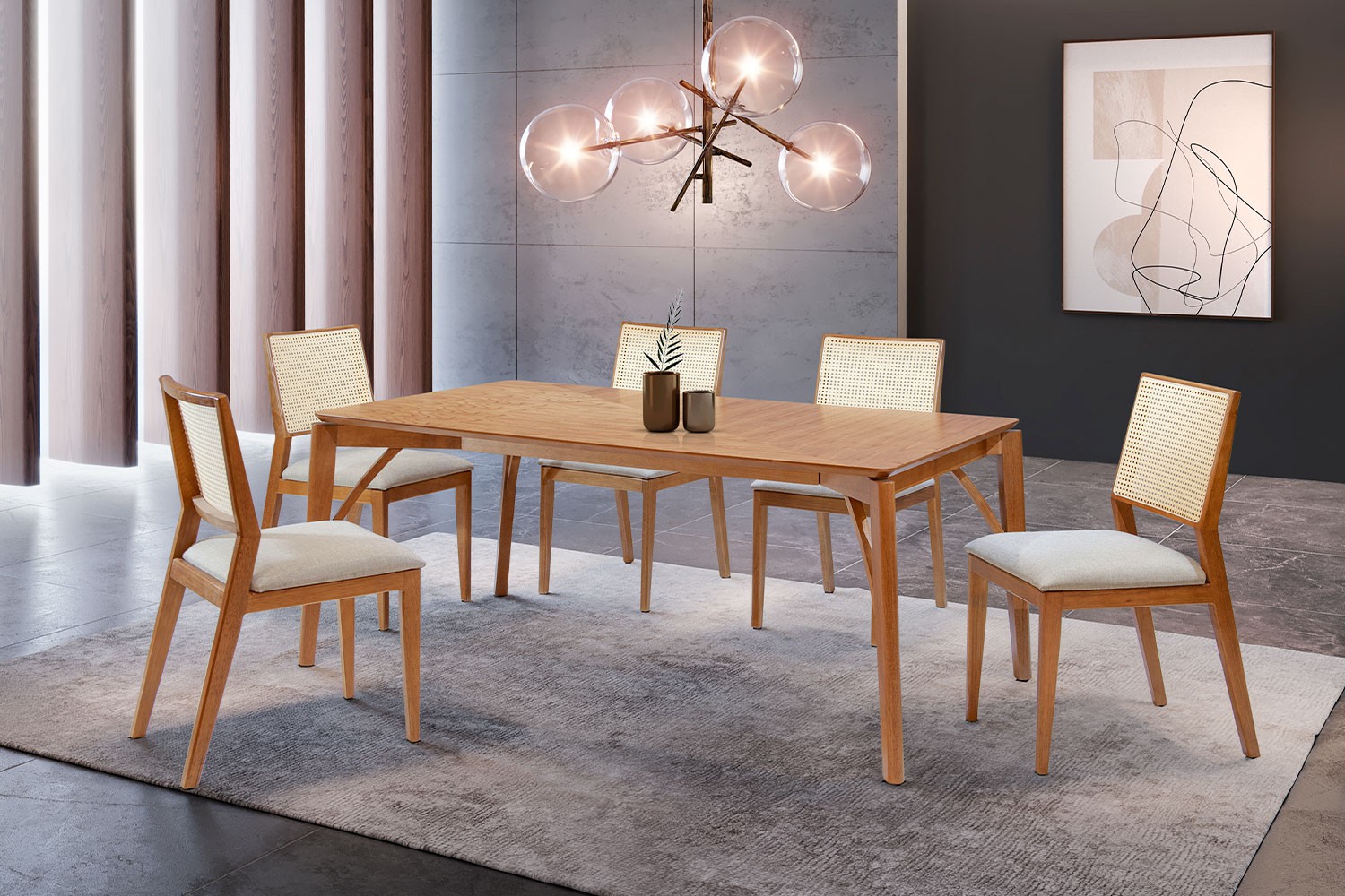 Mesa Nature - Decora Interiores Loja de móveis BH, AV Silviano Brandão ...