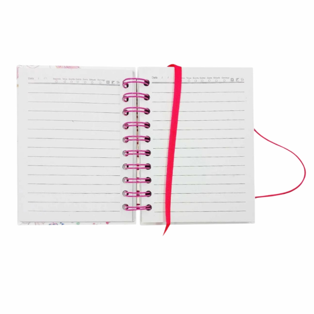 Agenda Permanente Borboleta 19x13,5cm em Papel Interponte ...