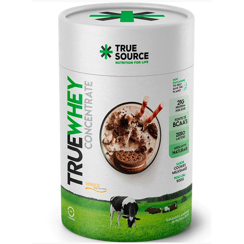 True Whey Zero Lactose - 900g - True Source - MEUWHEY