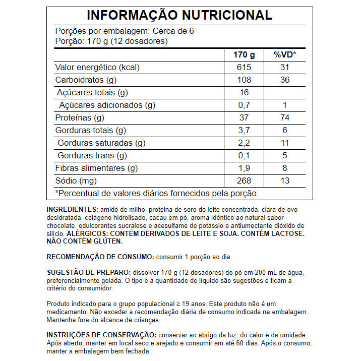 Hiper Mass - 1kg - Growth Supplements - MEUWHEY