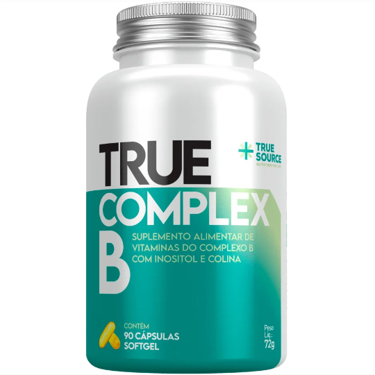 True Complex B - 90 cápsulas - True Source - MEUWHEY