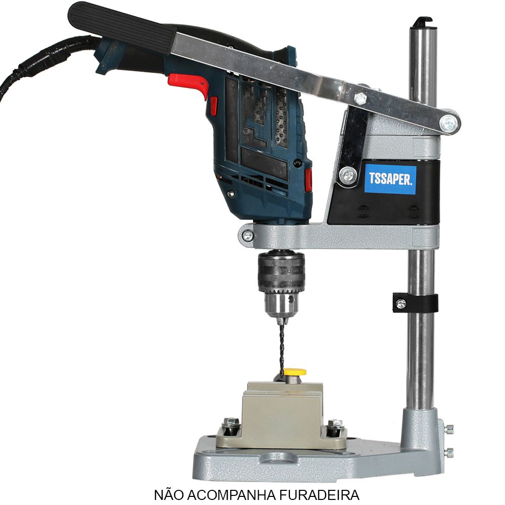 Suporte Para Furadeira 1/2 E 3/8 Manual Com Morsa Ajustável Tssaper ...
