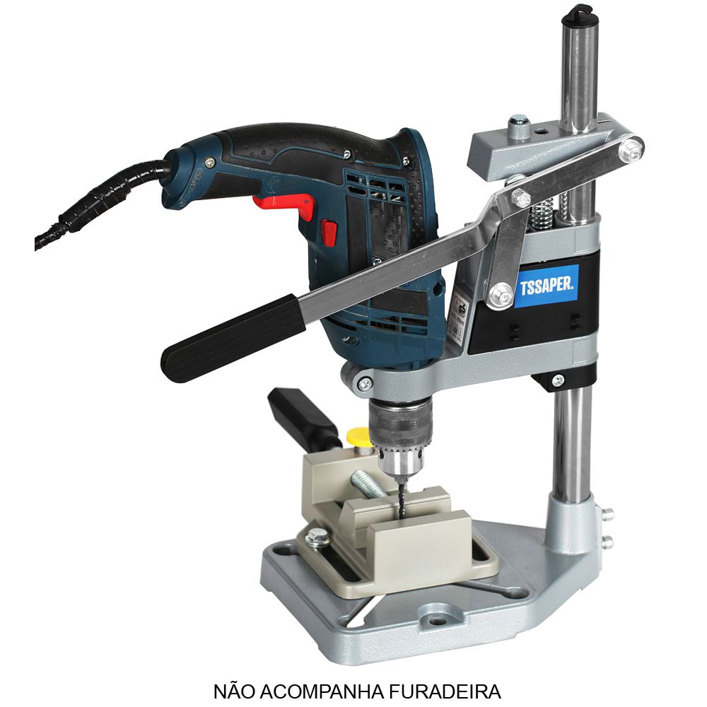 Suporte Para Furadeira 1/2 E 3/8 Manual Com Morsa Ajustável Tssaper ...