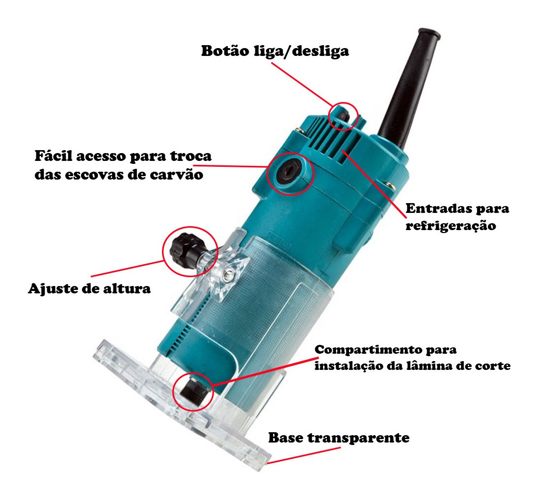 Tupia laminadora 710w - Tssaper