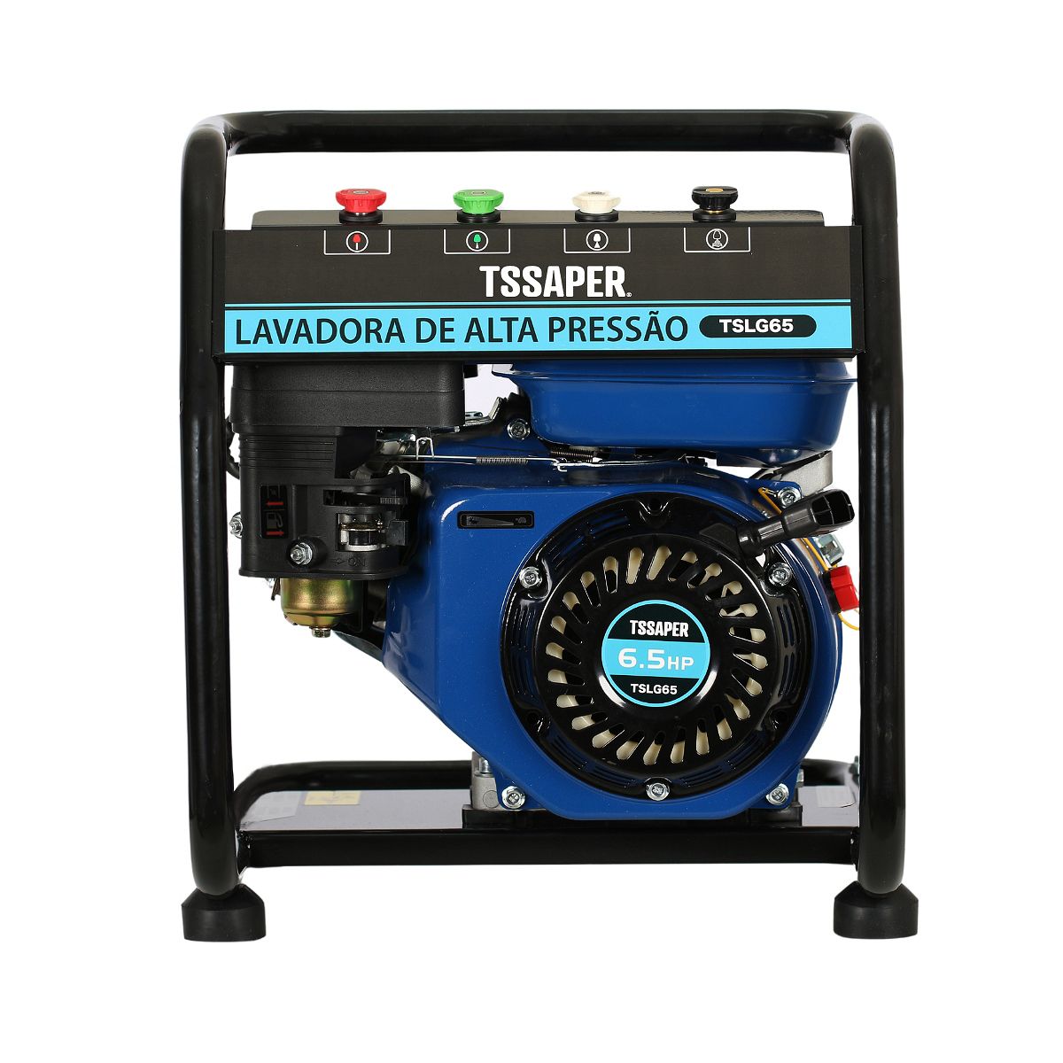 Lavadora de alta pressão a gasolina portátil 6,5cv 193 bar Tssaper ...