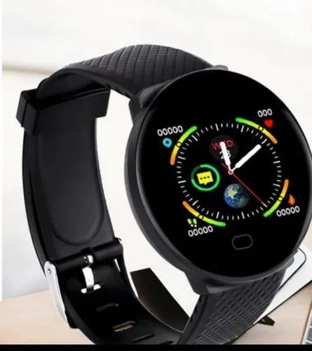 Smartwatch Relógio Inteligente Lançamento D19 - Preto - Triade Eletronicos