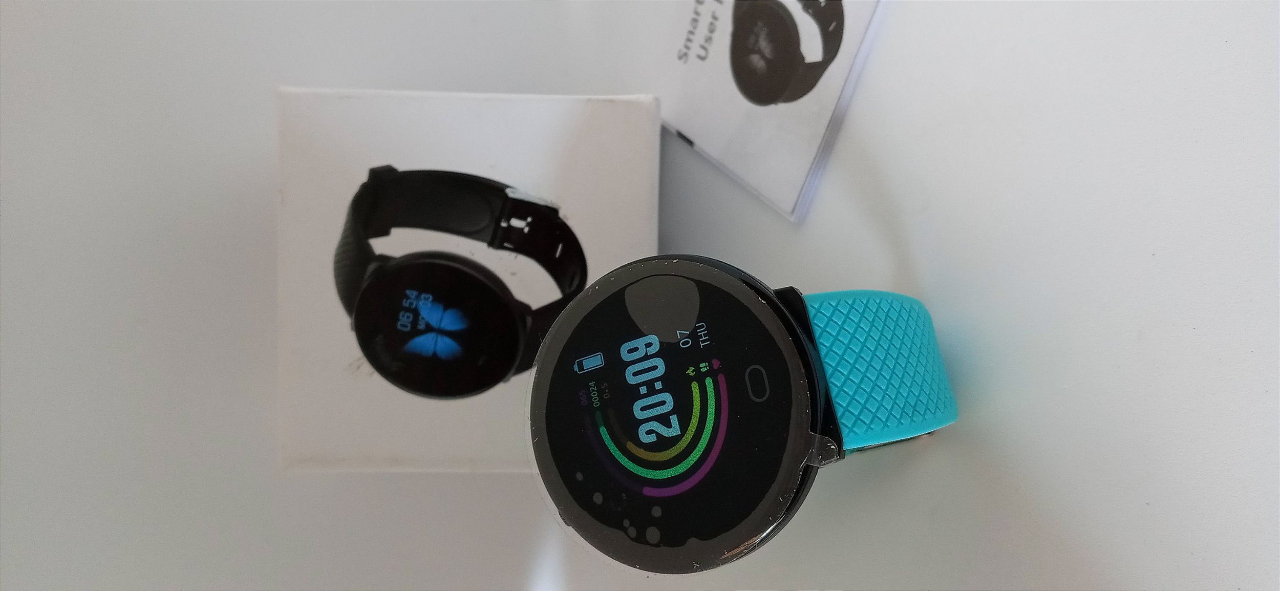 Smartwatch Relógio Inteligente Lançamento D19 - Verde claro - Triade ...