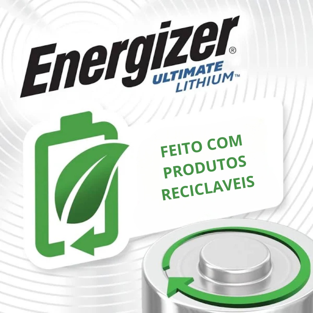 Pilha Energizer Ultimate Lithium AAA - 2 Pilhas - Loja do Colaborador ...