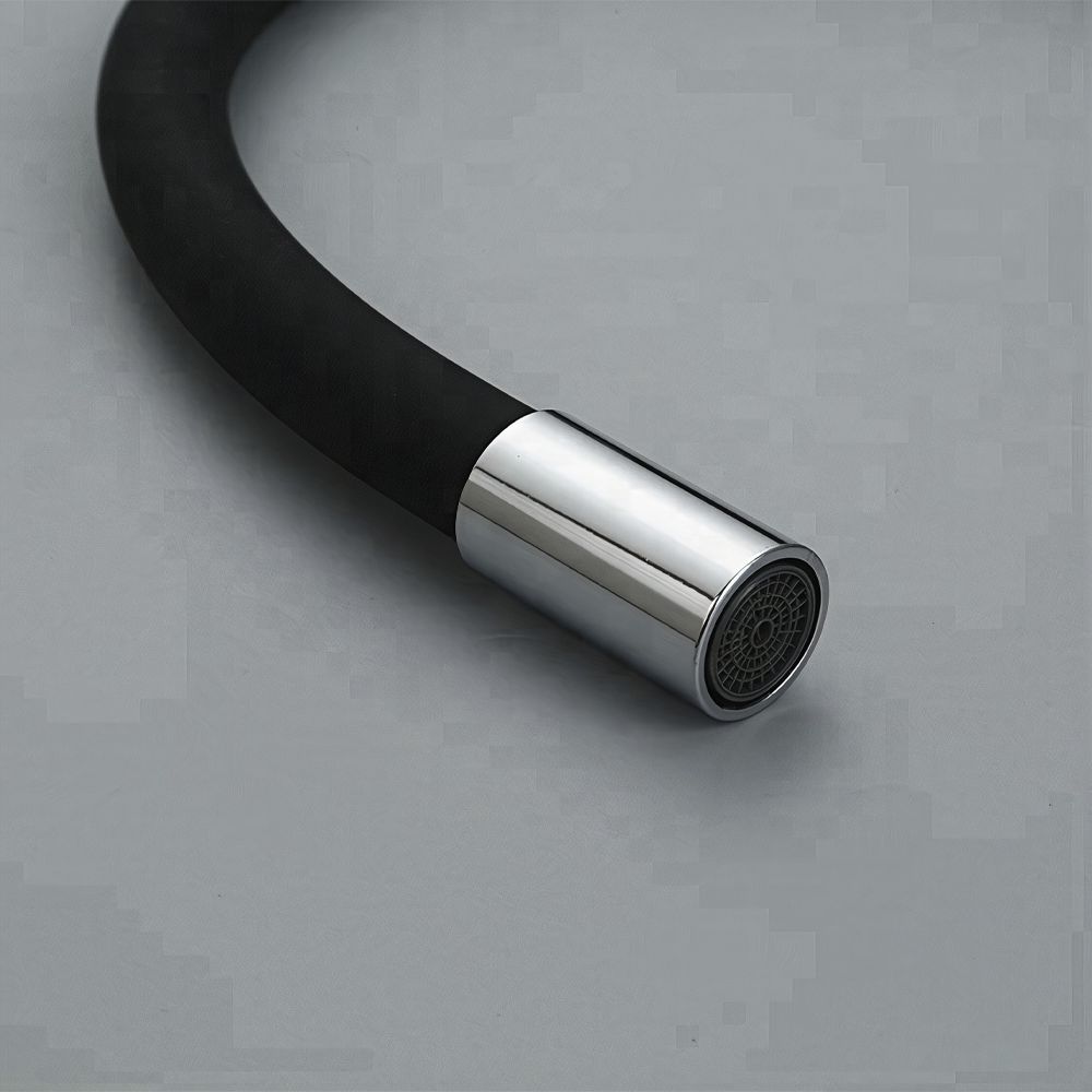 Torneira Gourmet C51 Com Filtro de Cozinha Flexível Preta 1/4 de Volta ...