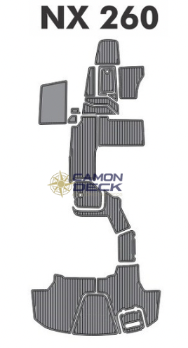 Piso Eva Nx 260 - Tapete Eva Nx 260 - Camon Deck