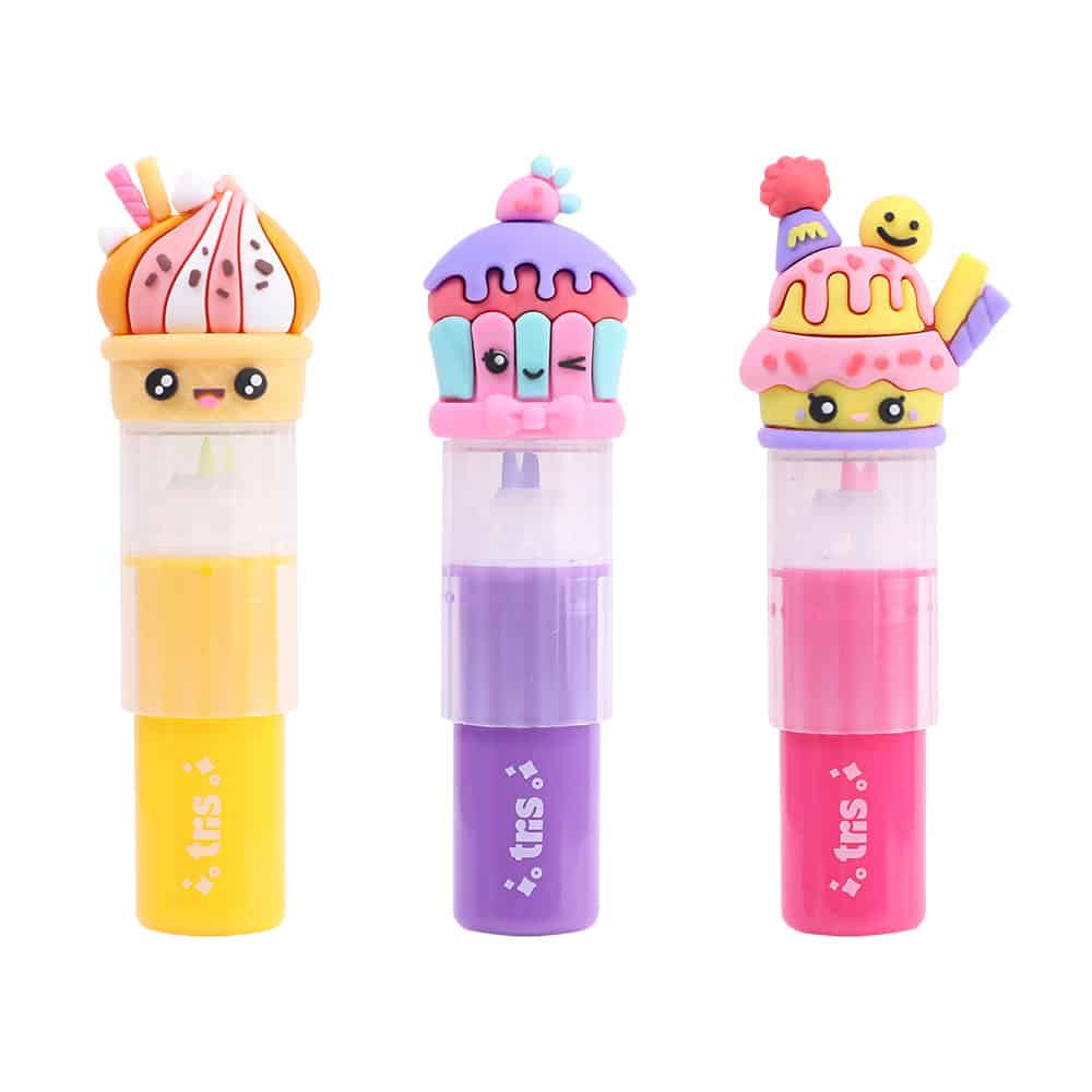 MARCA TEXTO CARIMBO DOÇURA TRIS - Planet Paper Papelaria