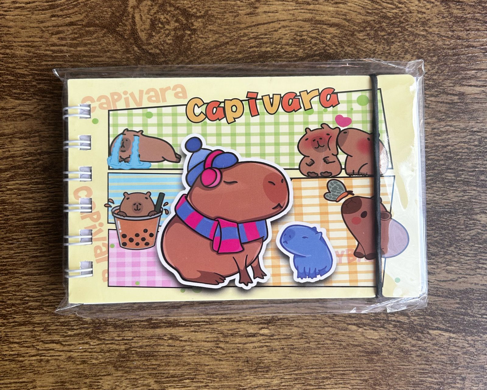 MINI LIVRO DE COLORIR DE CAPIVARA - Planet Paper Papelaria