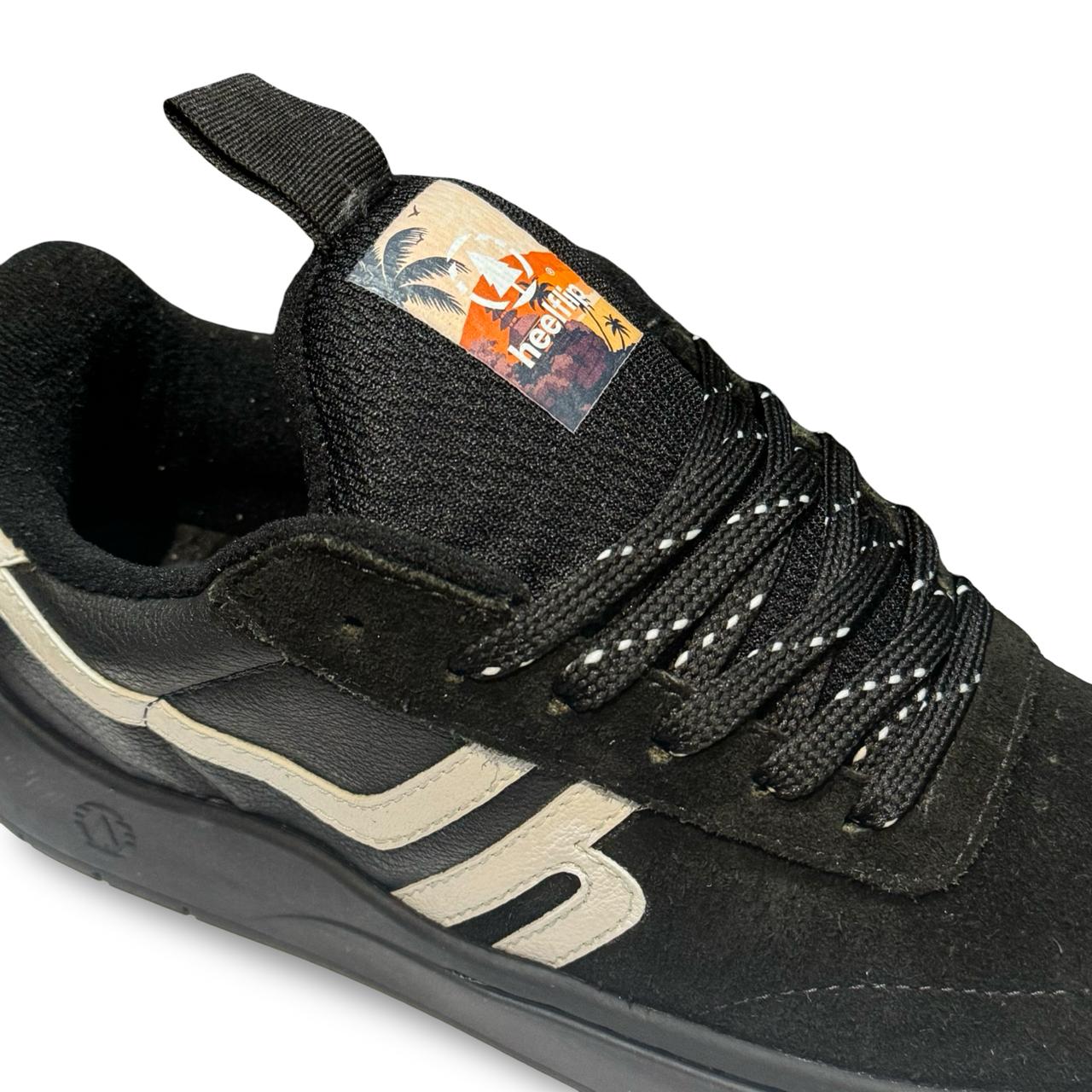 Tênis Heelflip Solair Preto Branco - Affluence Urban Store - Streetwear ...