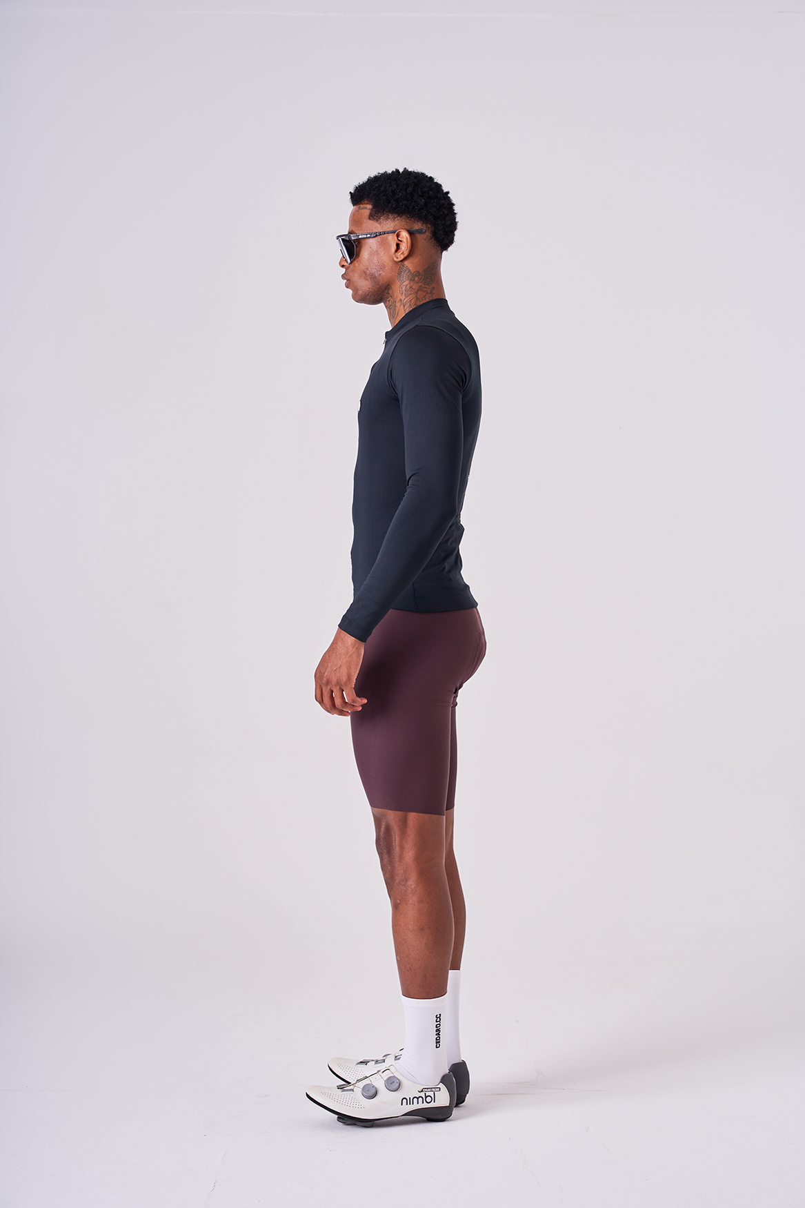 Jersey Poliamida Manga Longa Masculina Preto - cedaro.cc
