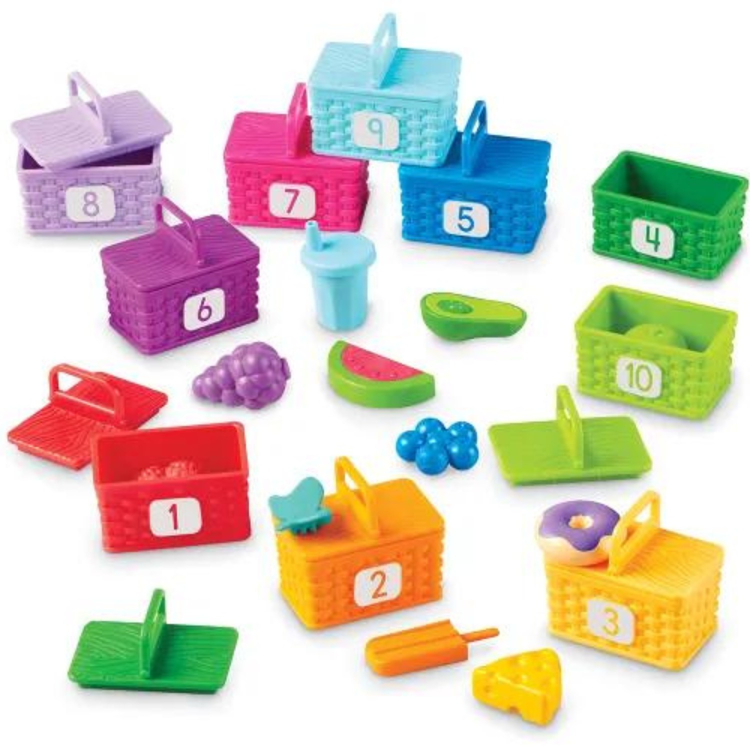 Cestas de Piquenique Picnic baskets Learning Resources - Grimm Toys
