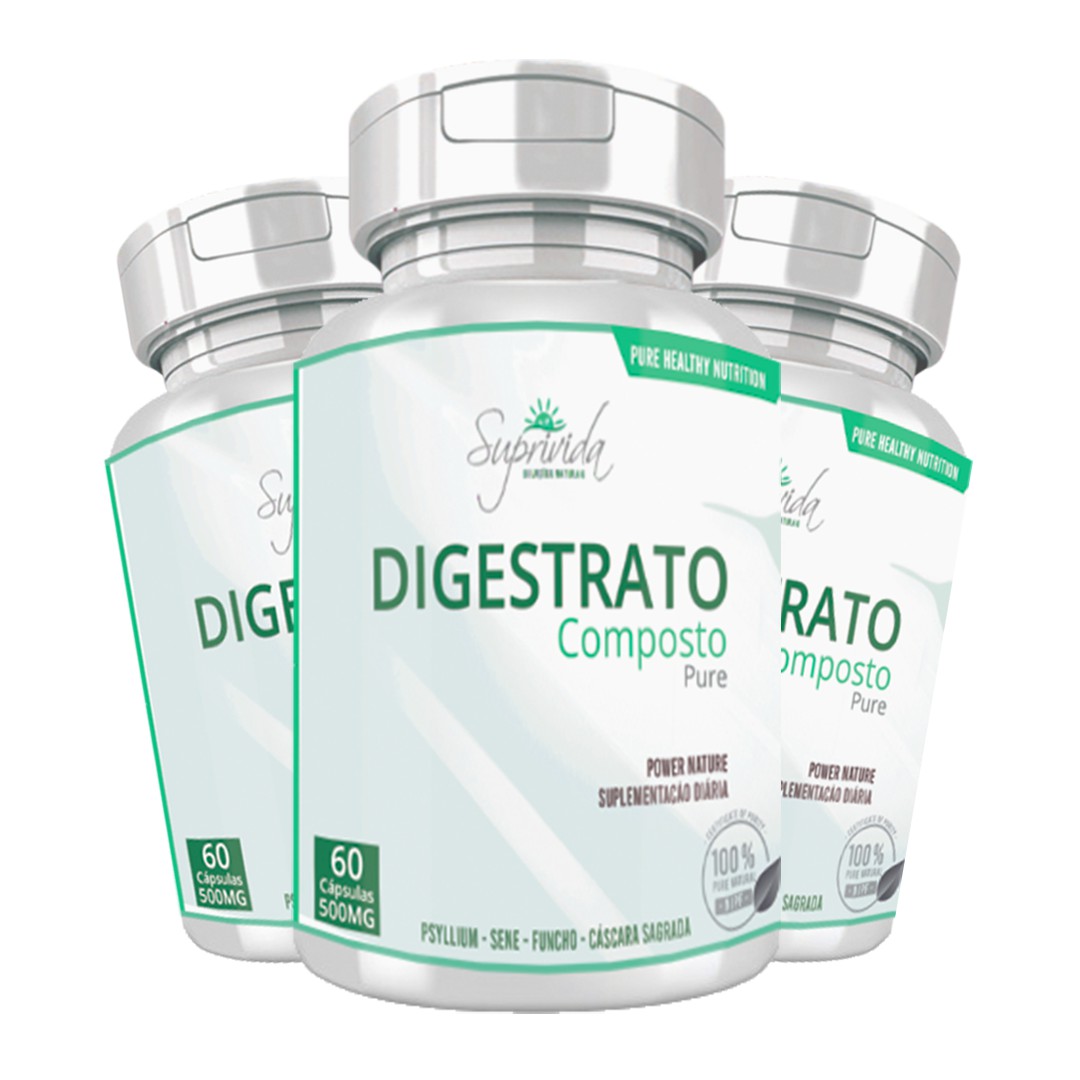 Digestrato Composto 60 Cápsulas 500mg - Vida Mais Natural - Loja de ...