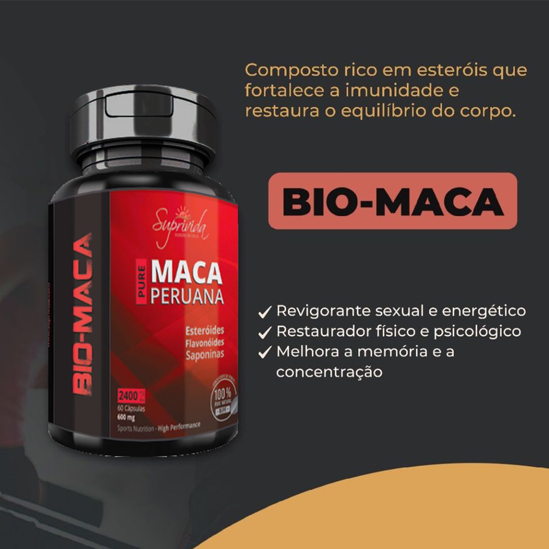 Maca Peruana pura - Restaurador físico e revigorante sexual - Vida Mais ...