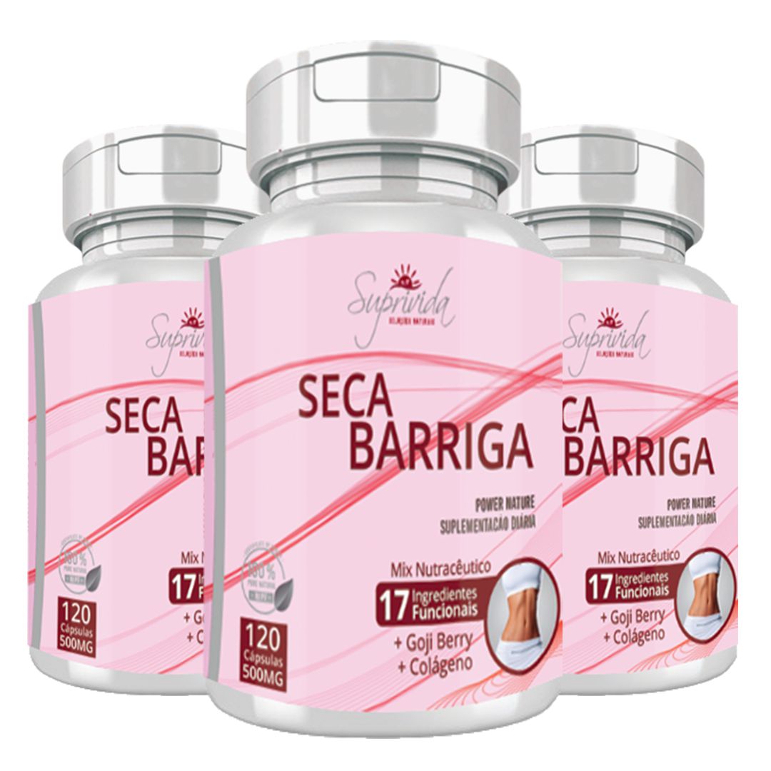 Seca Barriga Mix de 17 ingredientes Funcionais 120 Cápsulas - Vida Mais ...