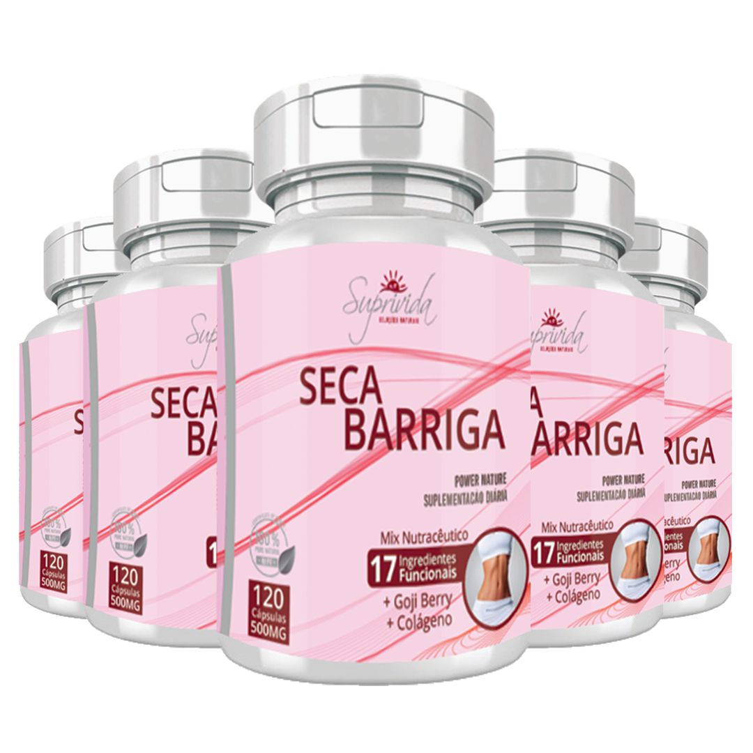 Seca Barriga Mix de 17 ingredientes Funcionais 120 Cápsulas - Vida Mais ...