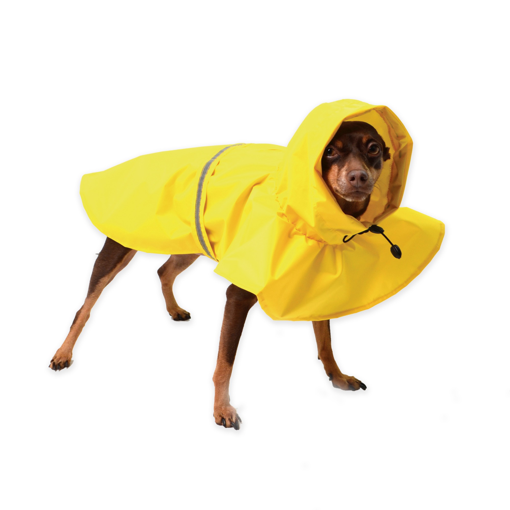 Capa de Chuva Para Pet Cachorro Cães It Amarelo Emporium Distripet ...
