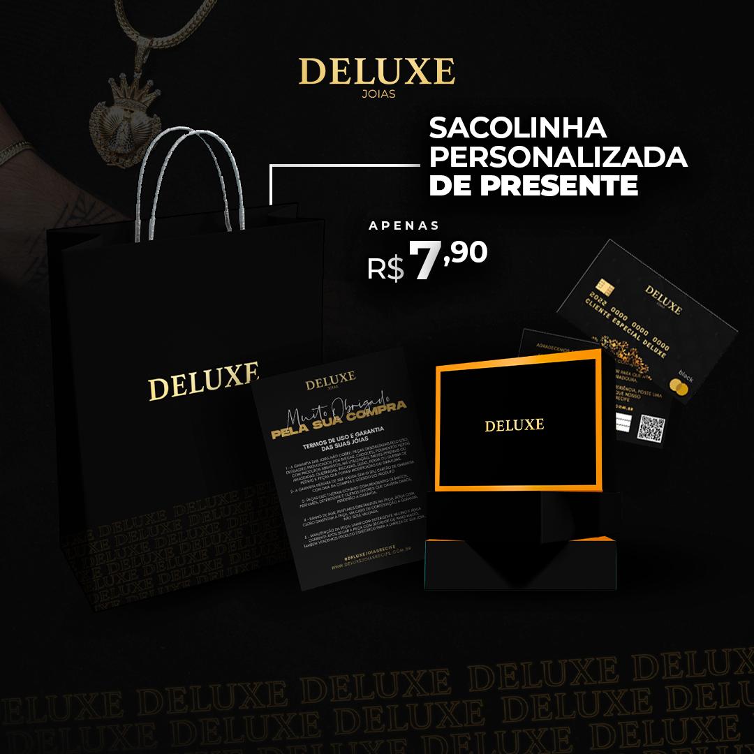 CORRENTE PERUANA (5mm- 31G- 70cm) - BANHADA A OURO 18K - DELUXE JOIAS RECIFE