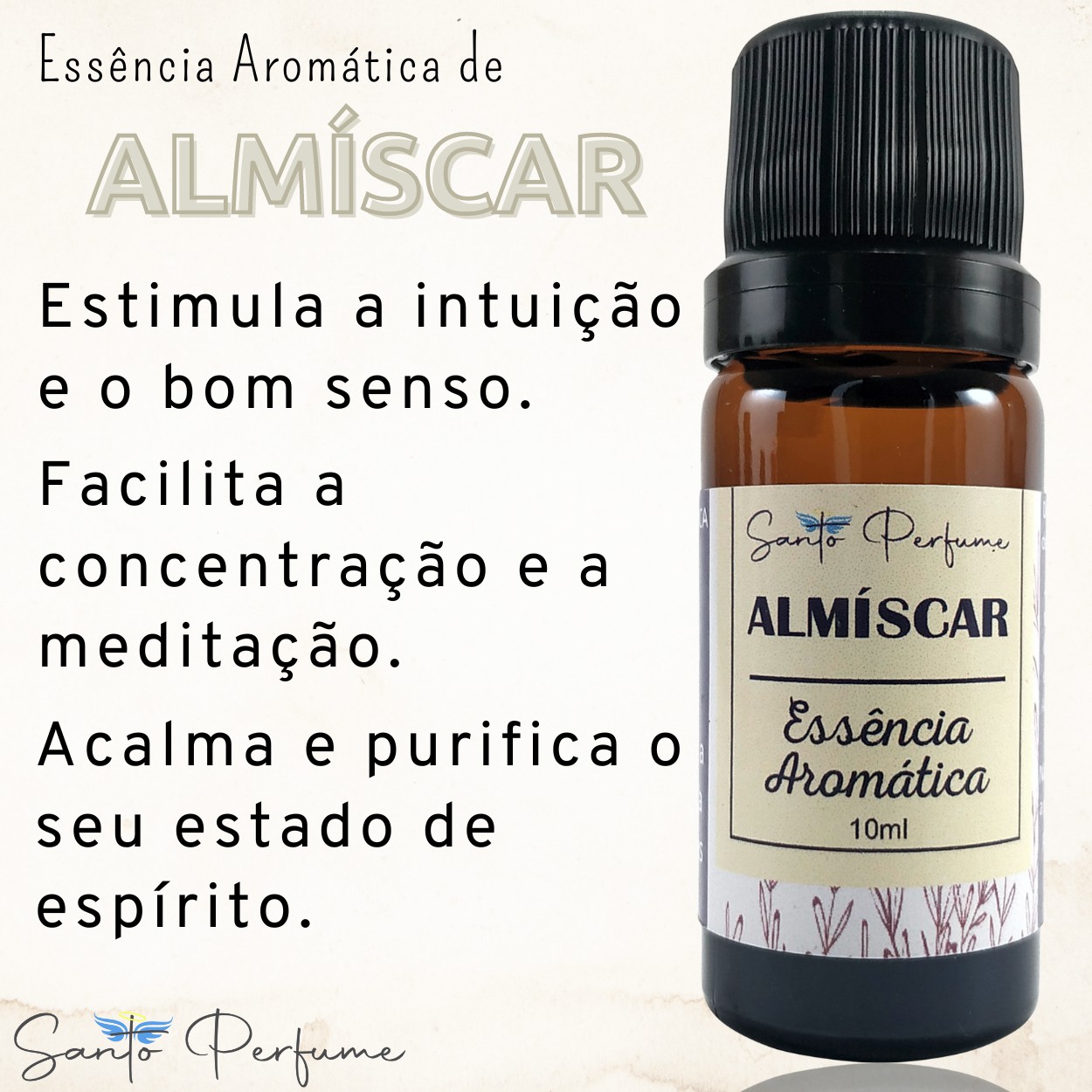 Essência Aromática de Almíscar 10ml da Santo Perfume - Santo Perfume ...