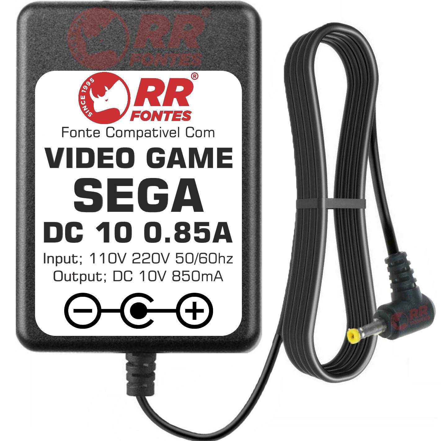 Fonte Video Game Sega - RR Fontes, tudo em fontes de alimentação