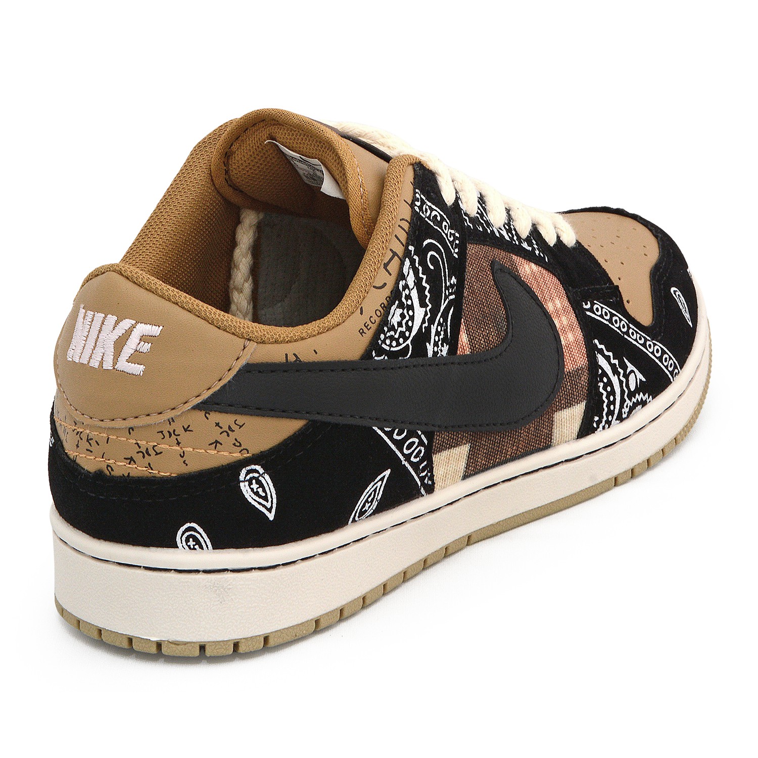 Travis Scott Dunk Low + SB Dunk Low panda / preto branco - M.Shoes Imports